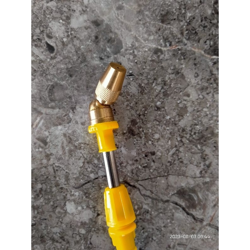 Jual NOZEL SPUYER KUNINGAN 1 LUBANG SPRAYER BENGKOK JASACOIN | Shopee ...