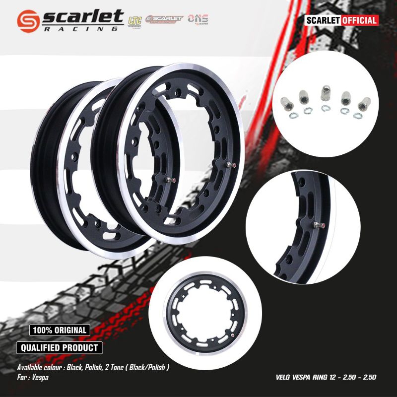 Jual Velg Vespa Ring 12 PNP Tromol Vespa PX Exclusive Excel Original ...