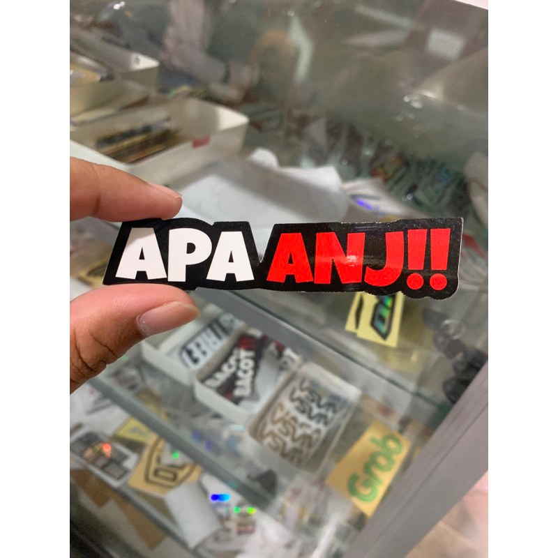 Jual STIKER APA ANJ!! | Shopee Indonesia