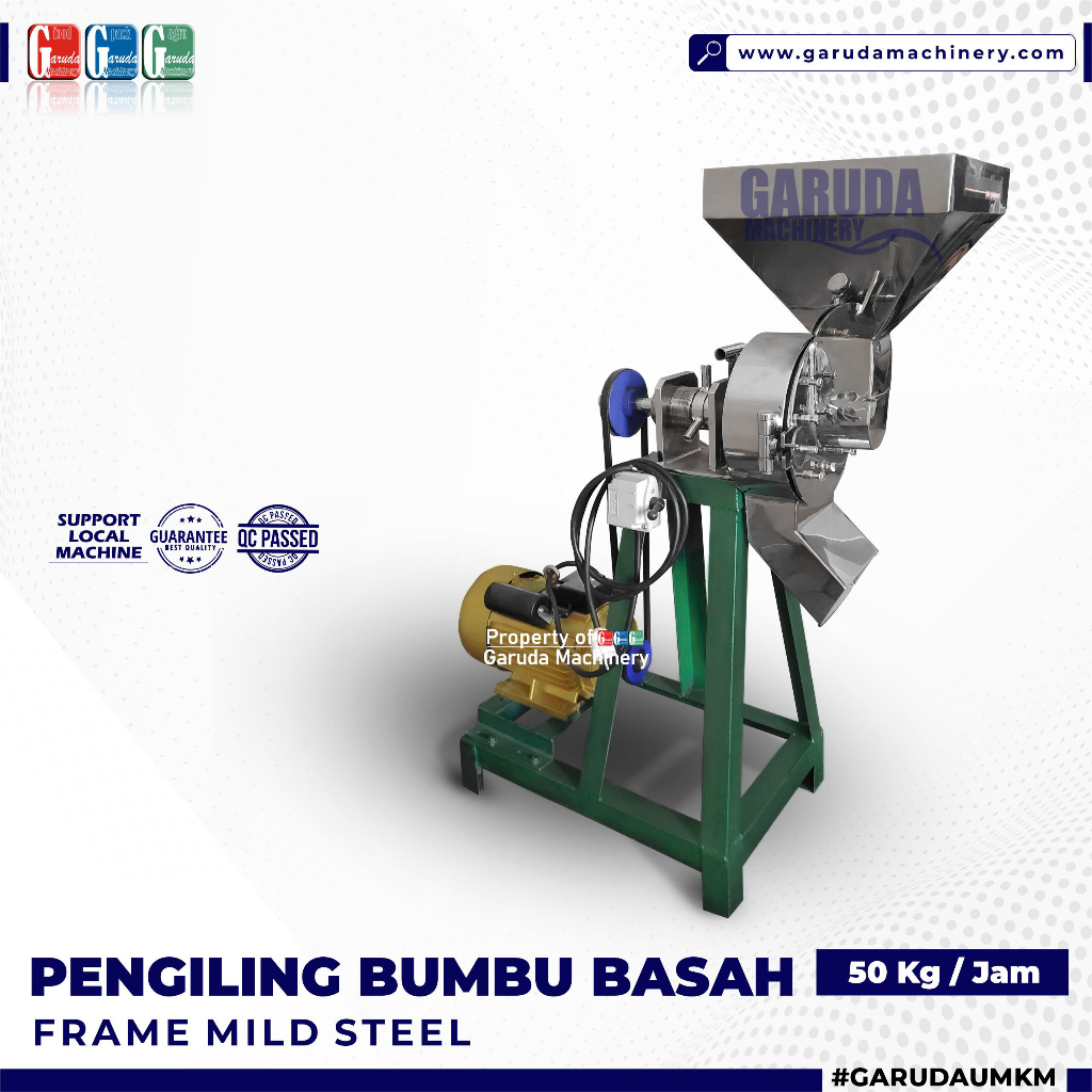 Jual MESIN PENGGILING / GILING BUMBU BASAH KAPASITAS 50KG | Shopee ...
