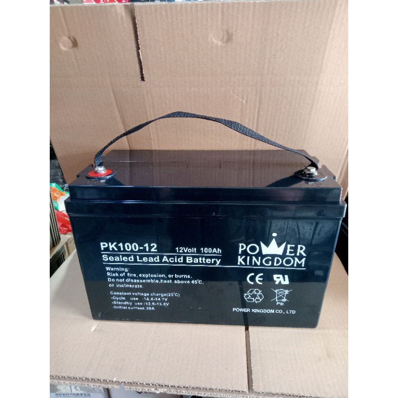Jual BATTERY-VRLA-PK100-12(12v-100ah) | Shopee Indonesia