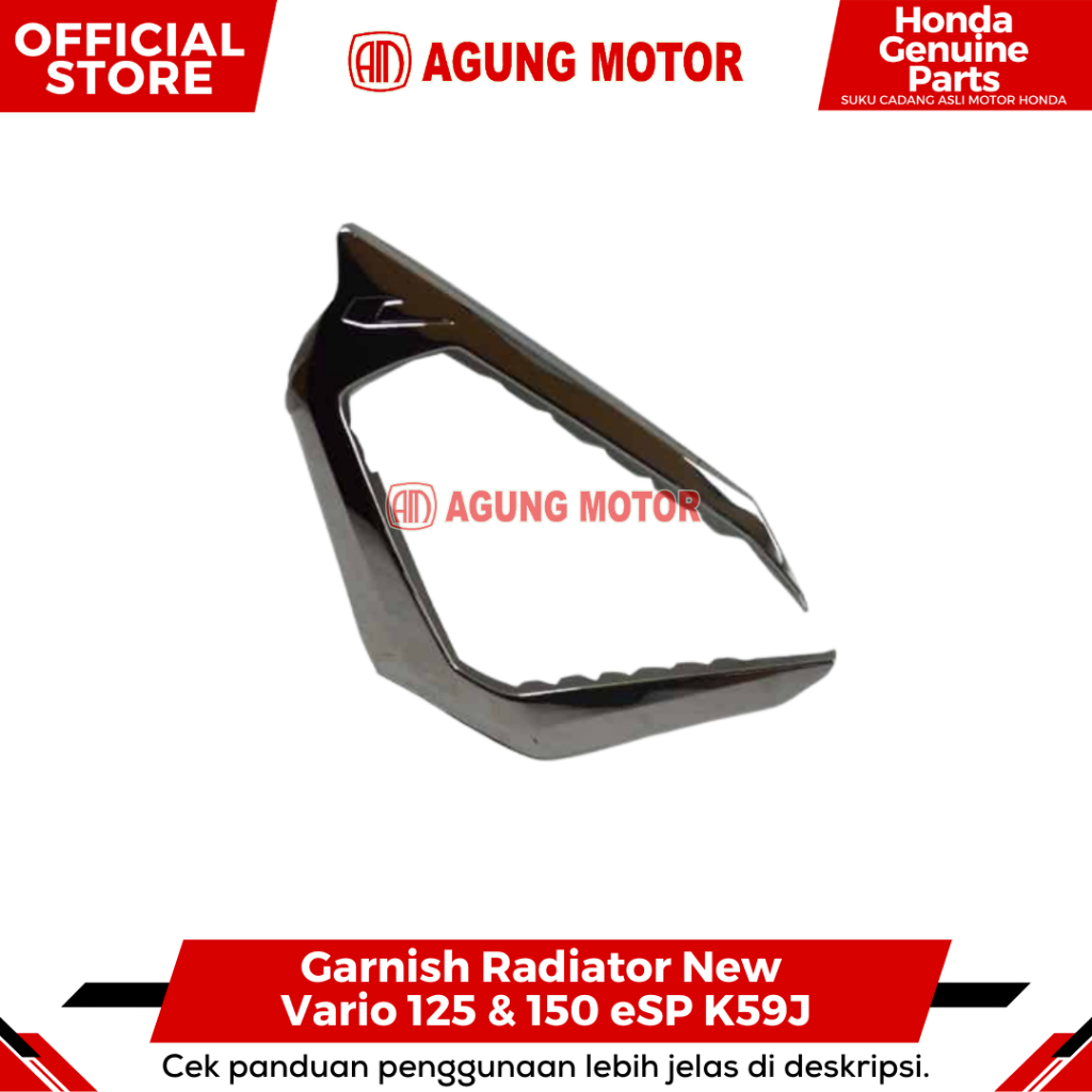 Jual Garnish Radiator New Vario 125 & 150 eSP K59J (19000K59J00 ...
