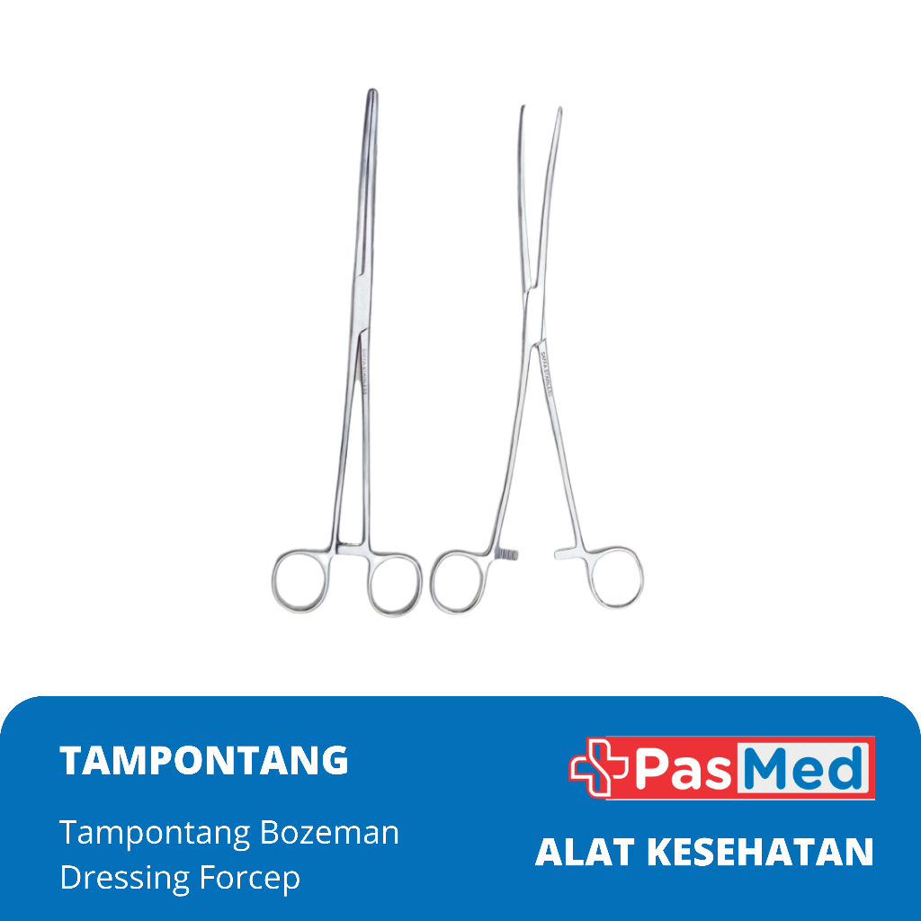 Jual PASMED | MARWA Tampon tang 25 cm Tampontang Bozeman Dressing ...