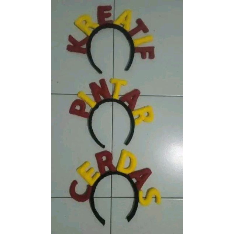 Jual bando nama / bando huruf/ bando merdeka ukuran huruf 6cm | Shopee ...