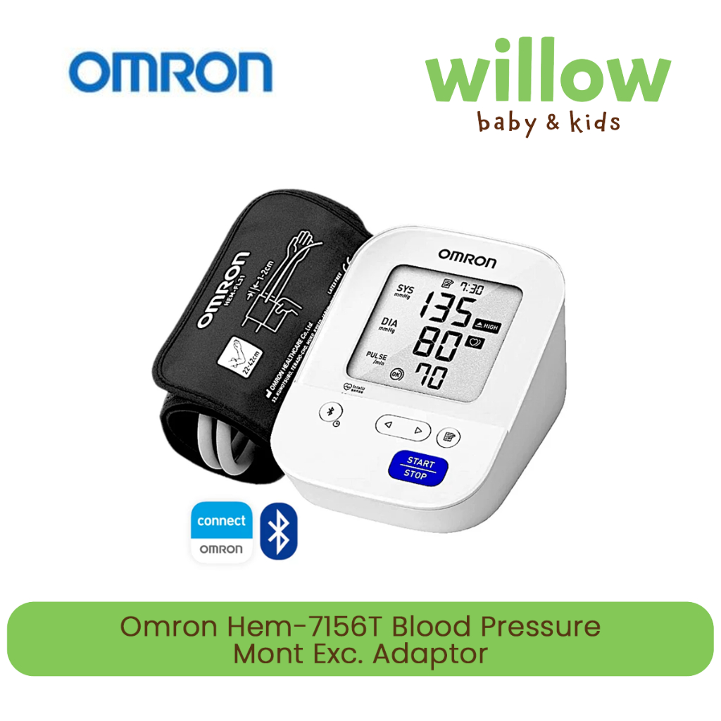 Jual Alat Medis - Omron Blood Pressure Mont Exc Adaptor (Hem-7156T ...