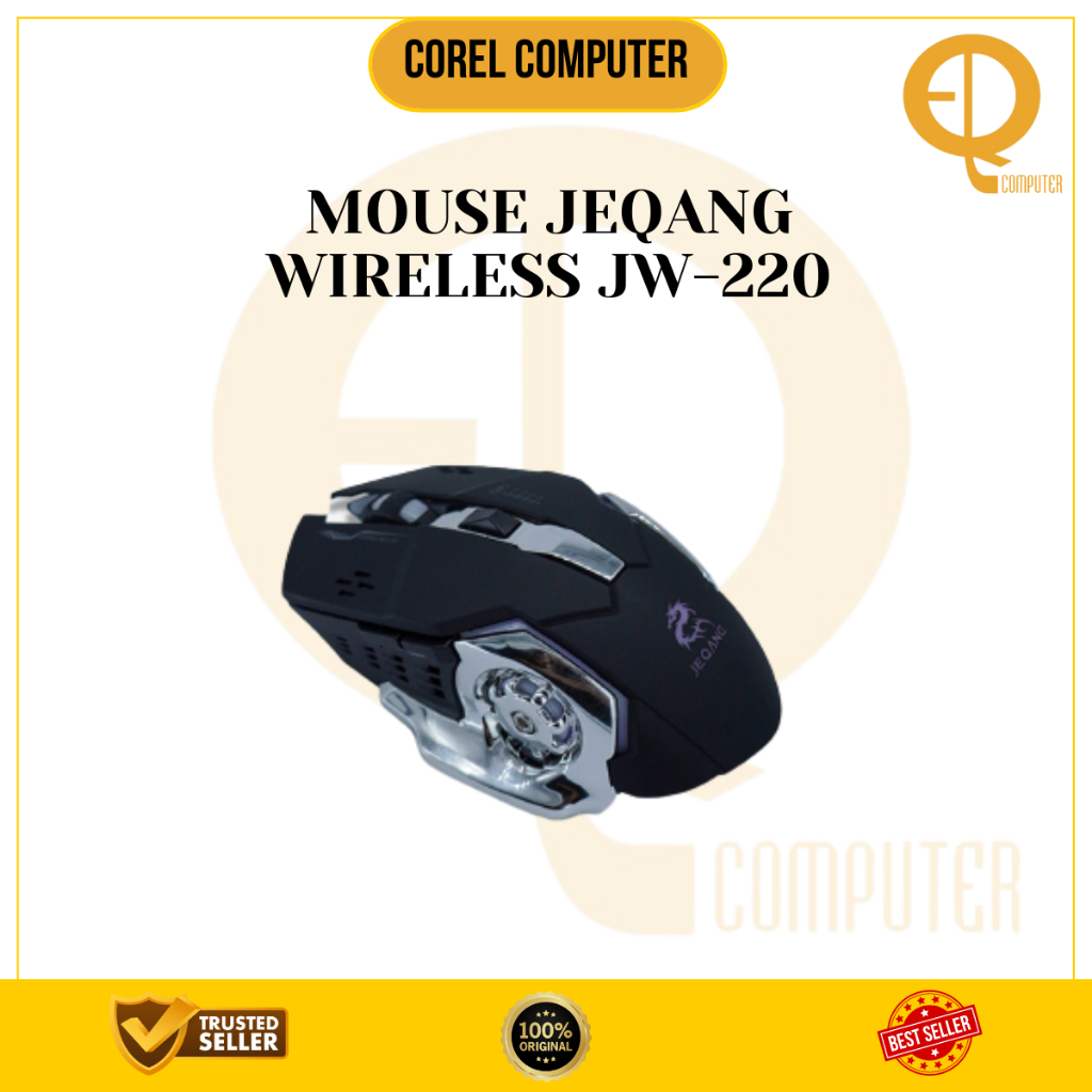 Jual MOUSE GAMING / MOUSE JEQANG WIRELESS JW-220 / MOUSE GAME JEQANG ORIGINAL | Shopee Indonesia