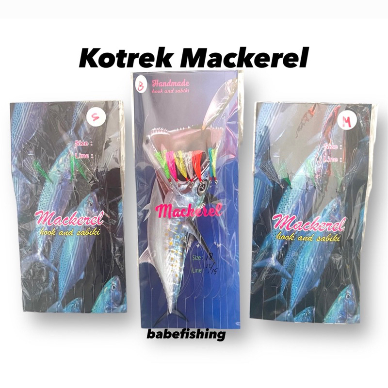 Jual Kotrek Bungkus Mackerel - Kotrek Bentongan Mackerel - Kotrek Bulu ...