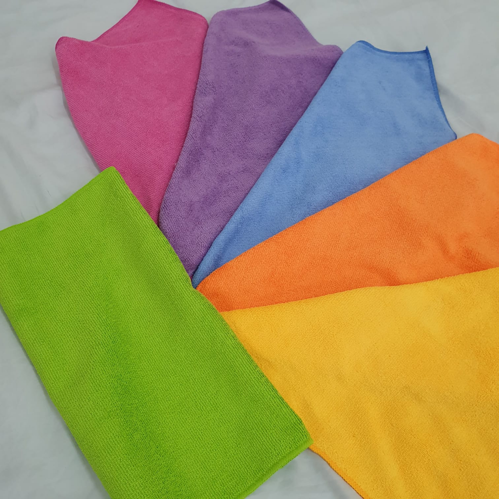 Jual SALE! Kain Lap Kaca Microfiber 3M by Scotch Brite size 30x30 ...