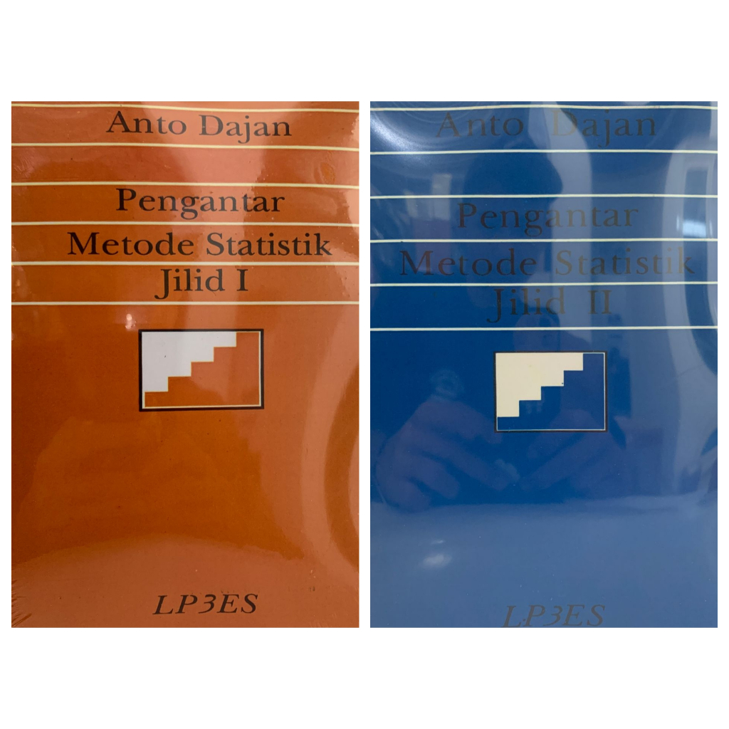 Jual Paket 2 Buku Pengantar Metode Statistik Jilid 1 dan 2 - Anto Dajan ...