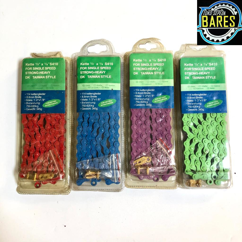 Jual (NOS) Rantai Sepeda U-PM-Chain-W-Germany / DK Taiwan Style S410 ...