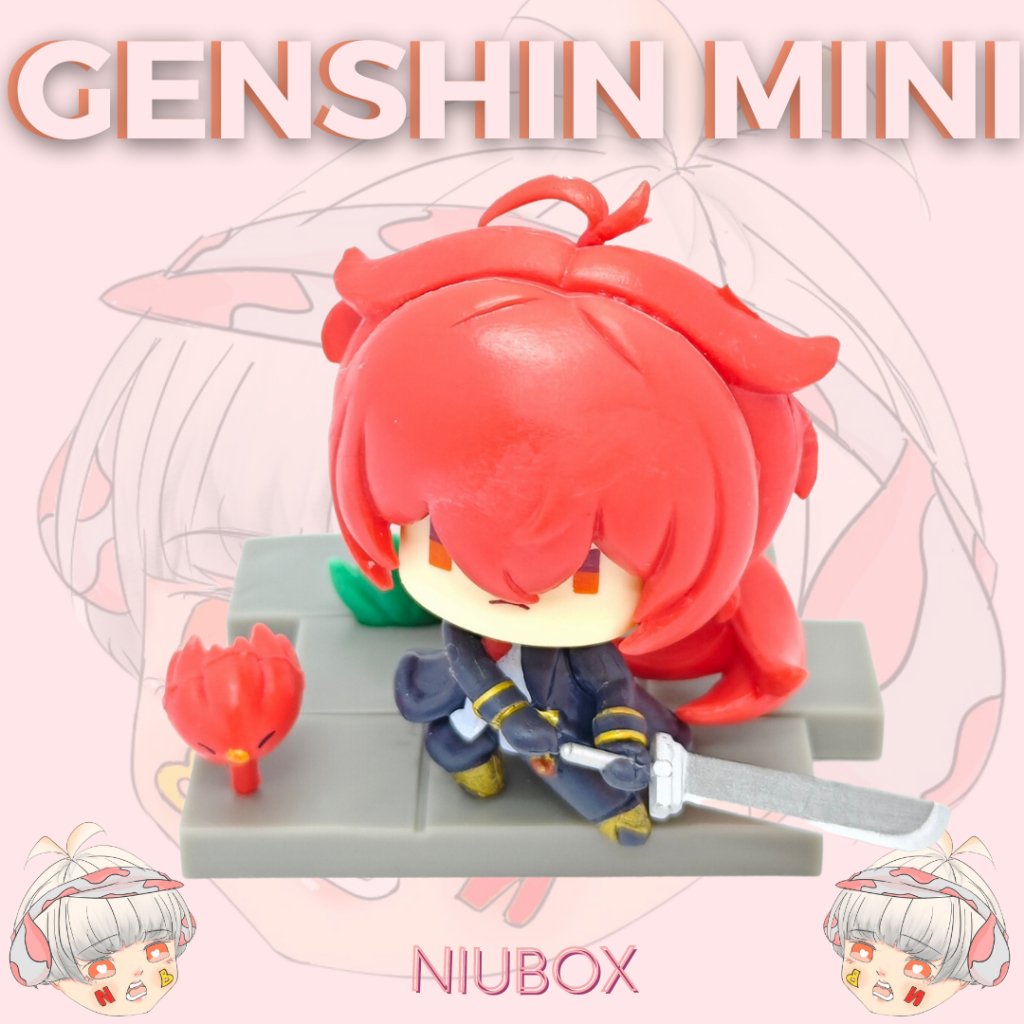 Jual NIUBOX Action Figure Murah Genshin Impact!! (Diluc, Fischel, Venti ...