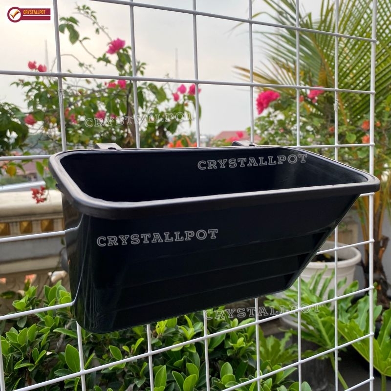 Jual Pot Bunga Tanaman Vertical Garden Tempel Gantung 22 cm - NKT ...