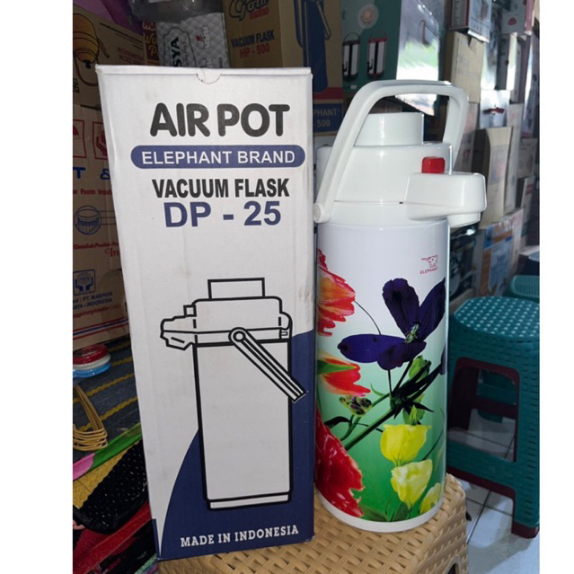 Jual Termos air panas besar air pot elephant 2,5 ltr | Shopee Indonesia