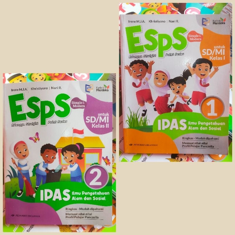 Jual Buku Pelajaran : Esps IPAS Kelas 1 dan 2 SD/MI Kurikulum Merdeka | Irene M. J. A | Shopee ...