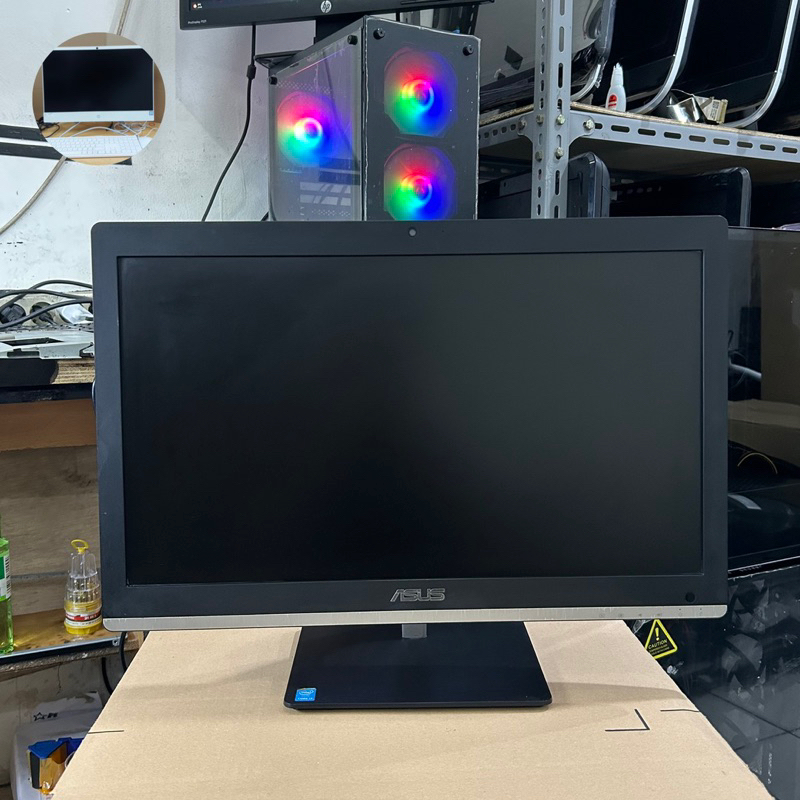 Jual All In One Aio Pc Asus i3 4005U Ram 8Gb Ssd 256Gb Monitor 22 Inch ...