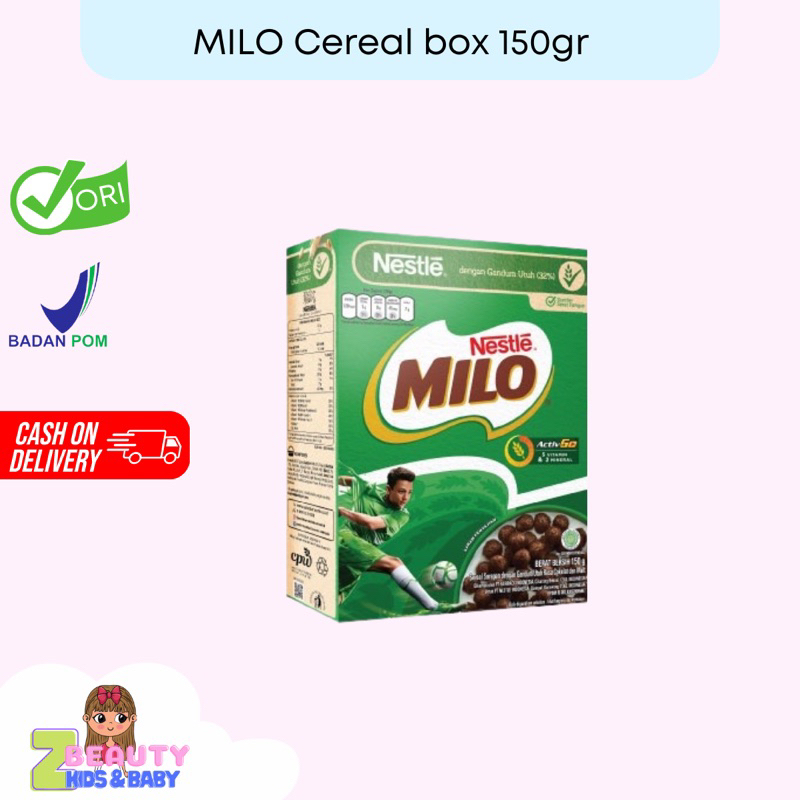 Jual NESTLE MILO CEREAL BOX 150Gr | Shopee Indonesia