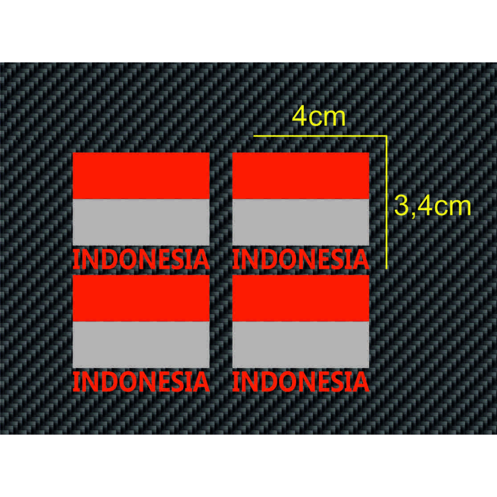 Jual Stiker Bendera Indonesia Merah Putih | Shopee Indonesia