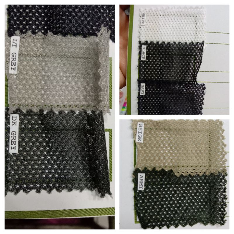 Jual kain/bahan Polymesh dan Nylex khusus untuk bahan dalaman jaket ...