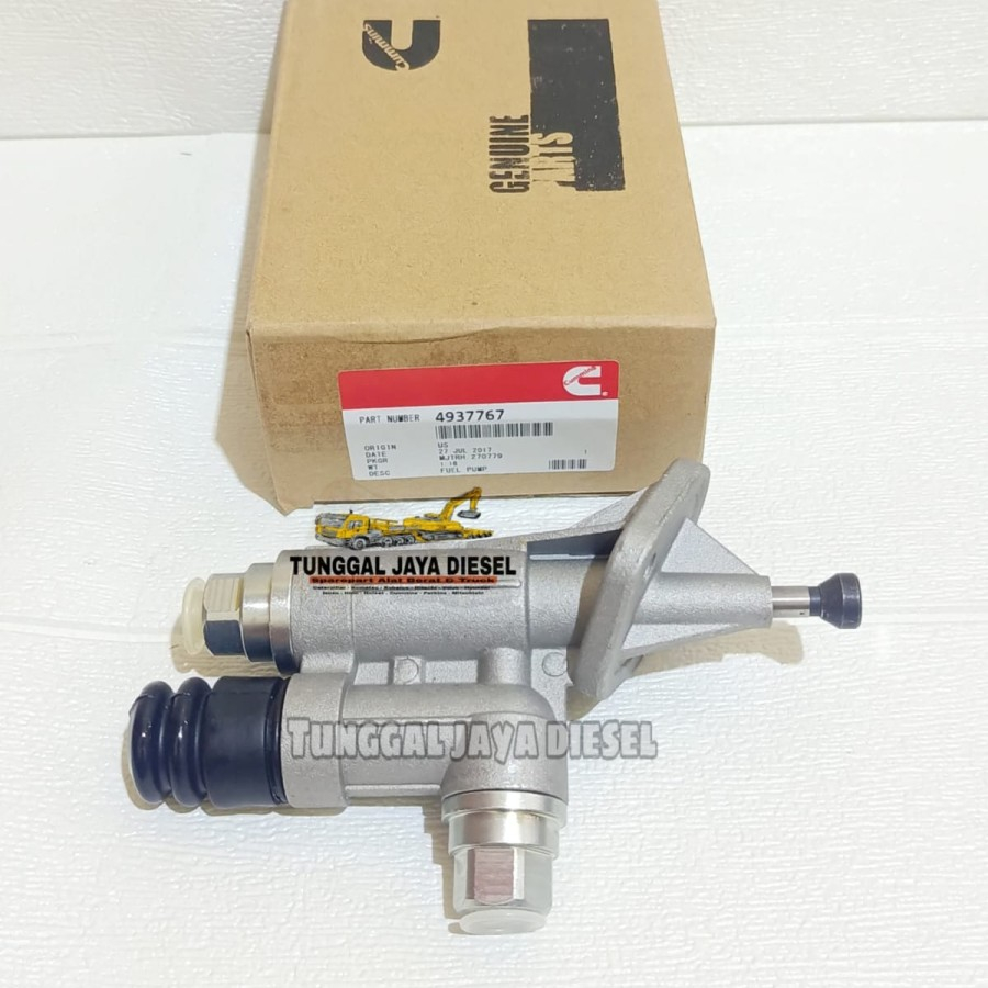 Jual Fuel Transfer Pump Pompa Solar Komatsu PC200-7 6D102 6BT Cummins ...