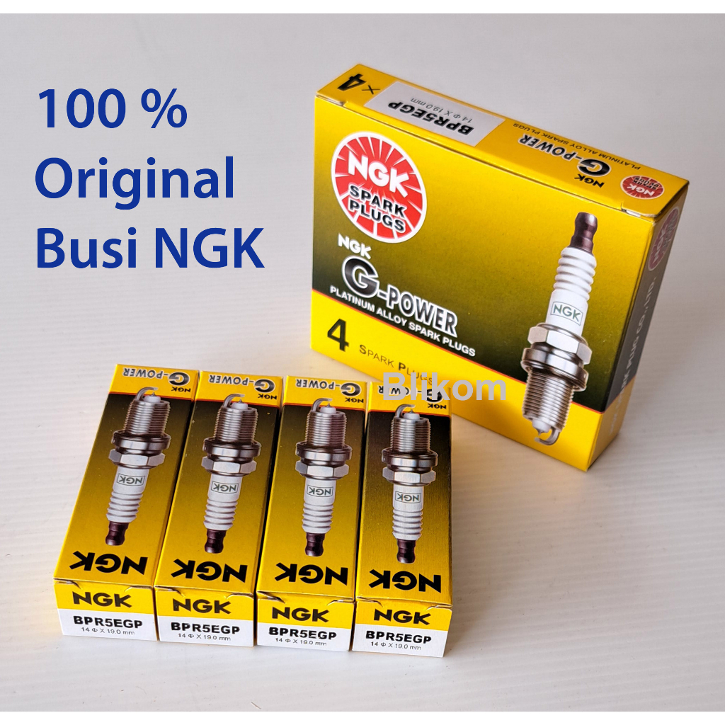 Jual 1 pack Busi NGK Platinum BPR5EGP Toyota Kijang Super, Grand ...