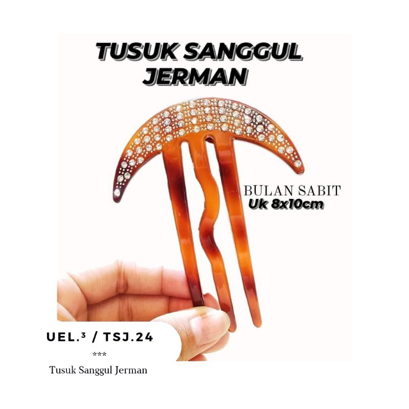 Jual OHFASHION Tusuk Sanggul Jerman Cokelat Tusuk Sanggul Konde Rambut ...