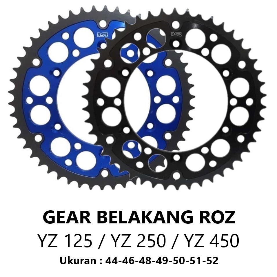 Jual GEAR ROZ Belakang 520 Yamaha YZ - F 125 250 450 F X FX ORIGINAL ...