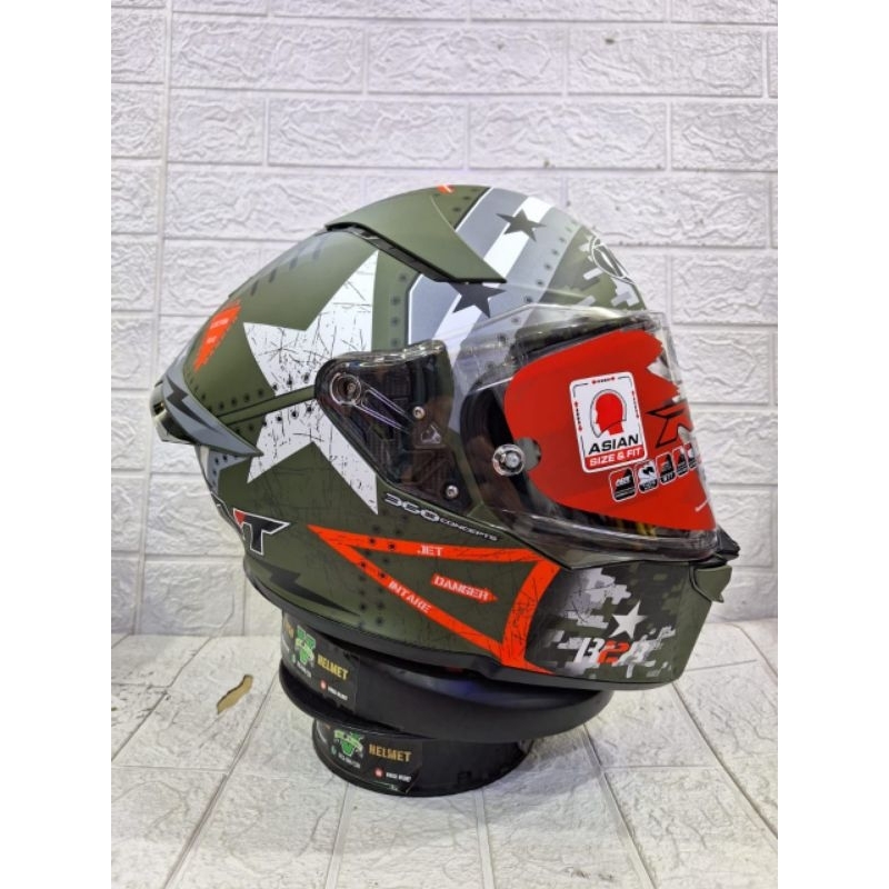 Jual HELM KYT R2R PRO MOTIF ASSAUL MATT ARMY GREEN | Shopee Indonesia