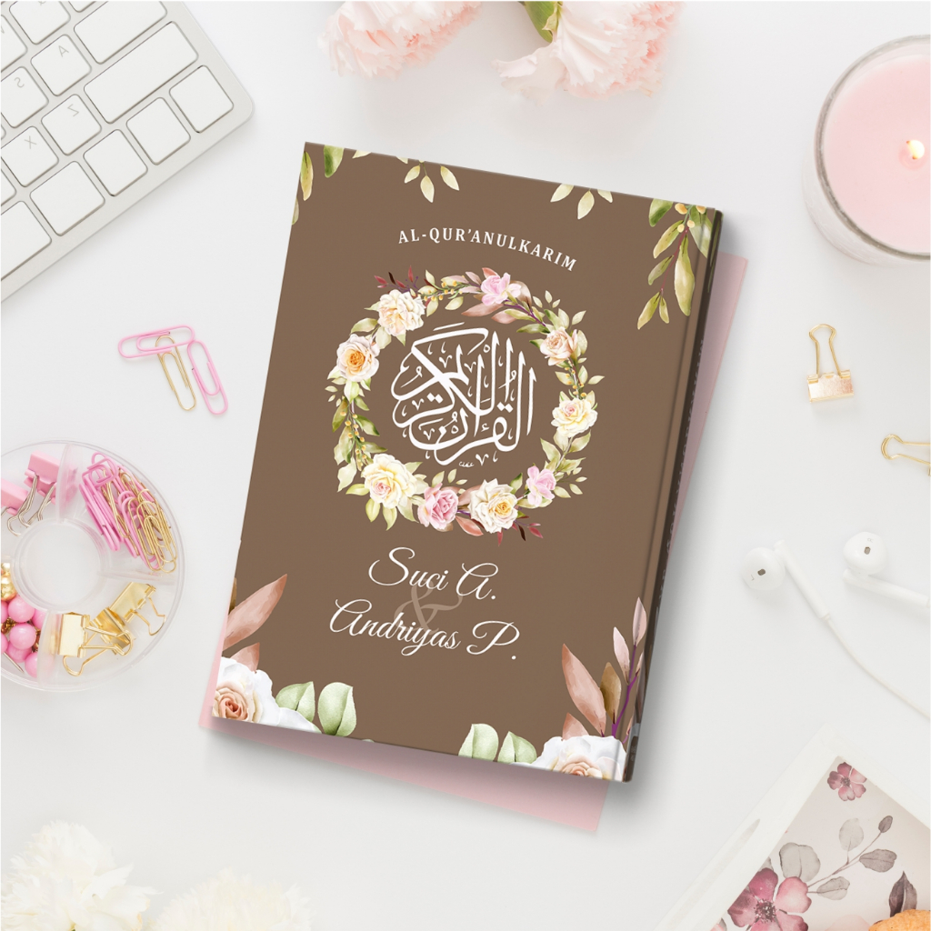 Jual Al Quran Custom tulis nama A5 ; Al-Quran Unik ; Alquran murah ...