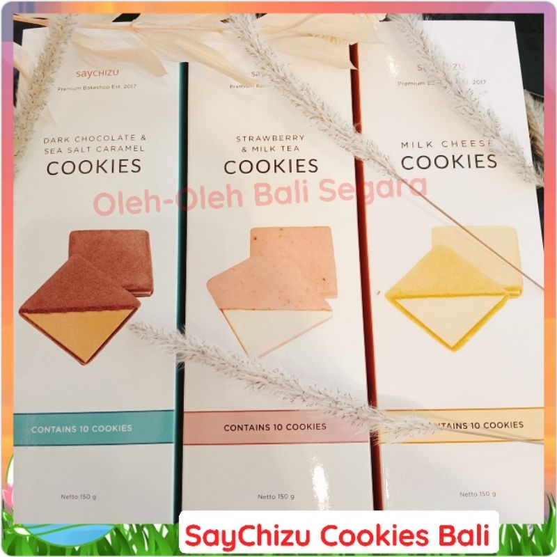 Jual saychizu bali cookies / paket hemat 3 box 3 rasa | Shopee Indonesia