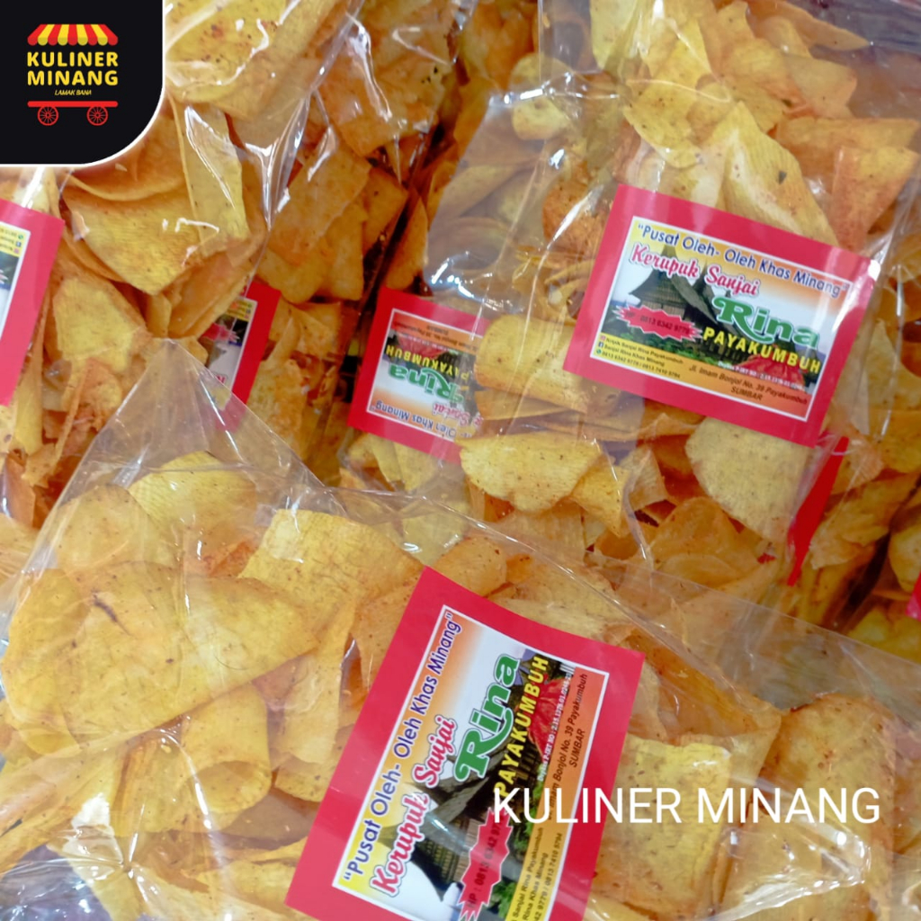 Jual Kerupuk Talas Rina Kripik Bon Cabe Kering Oleh-Oleh Asli Kampung ...