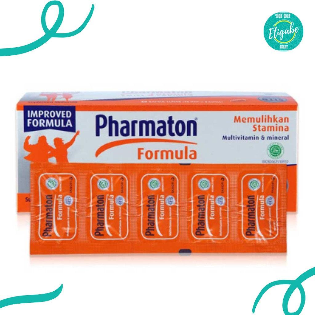 Jual Pharmaton Formula | 1 Strip @ 5 Tablet | Shopee Indonesia