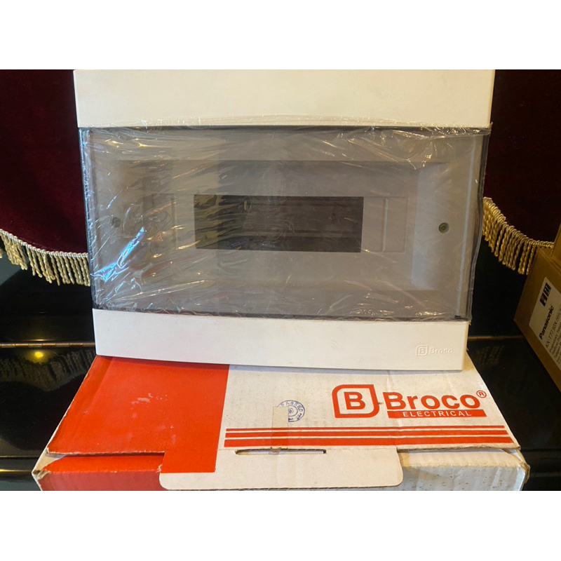 Jual Broco MCB Box 17112 Transparant- Kotak MCB 12 Modules | Shopee ...