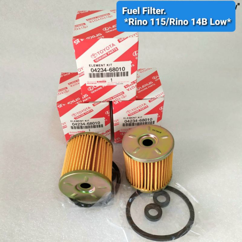 Jual FUEL FILTER SARINGAN BENSIN SOLAR TOYOTA RINO 115/RINO 14B LOW ...