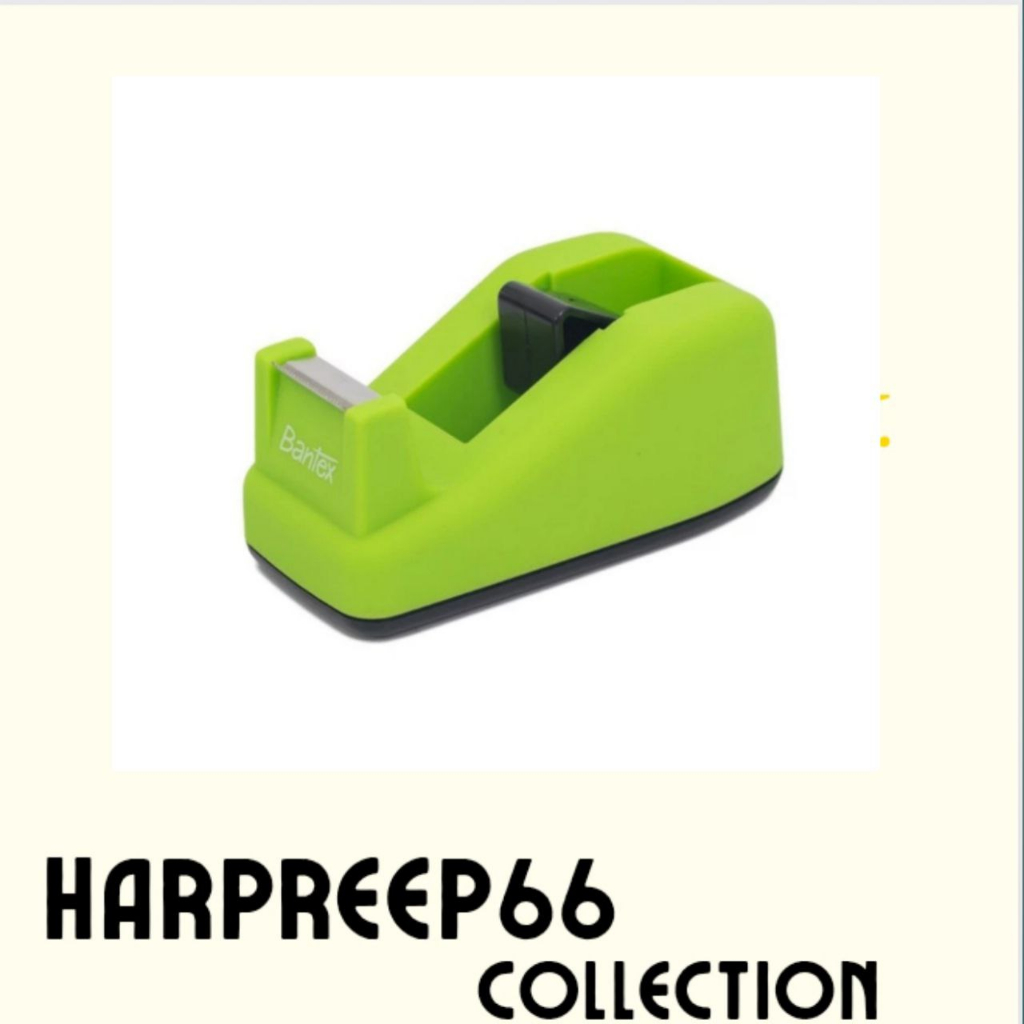 Jual tempat lakban kecil atau selotip dispenser bantex 18510 warna lime ...