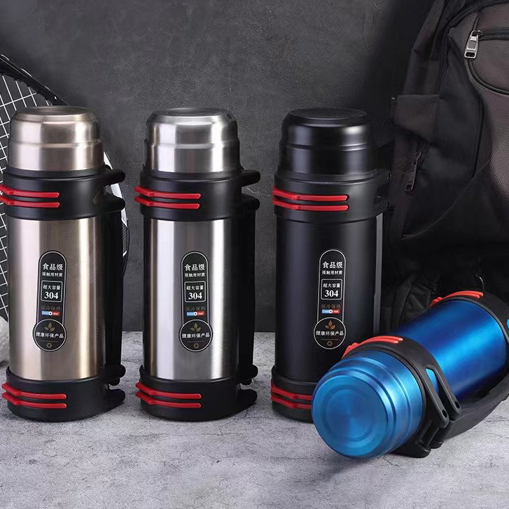 Jual BZ-147 Termos air panas 2 liter Botol minum jombo Termos Vacuum ...