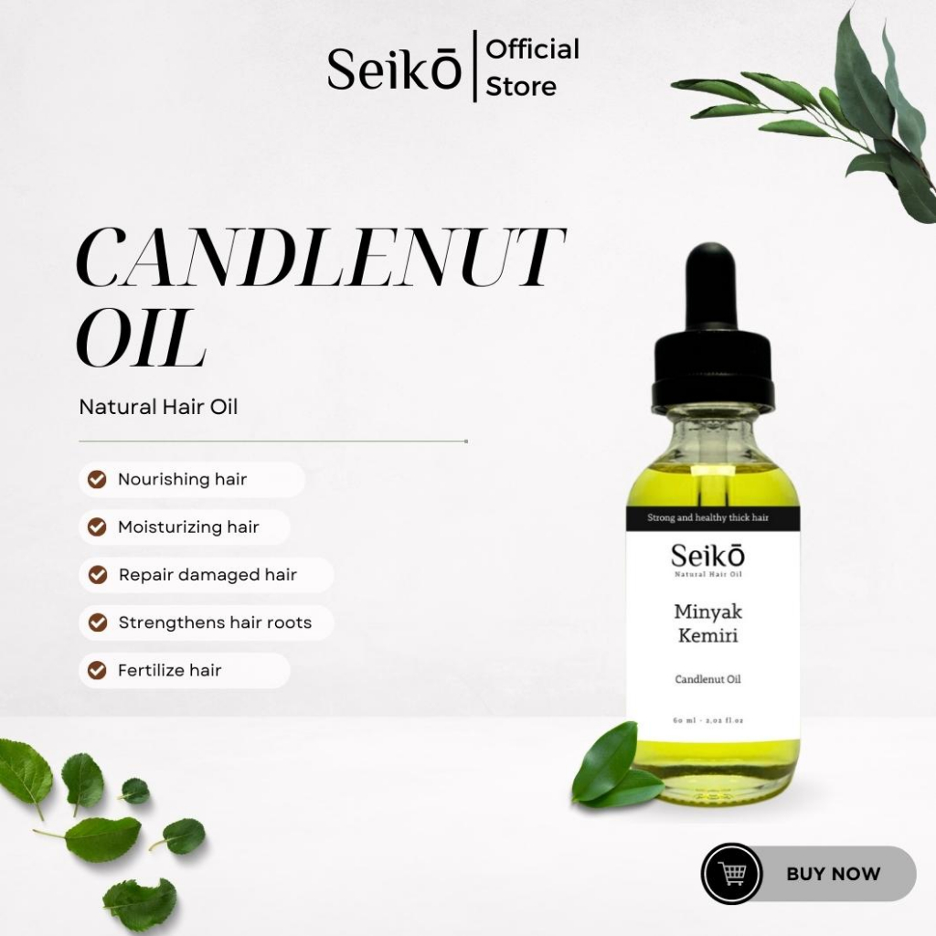 Jual Candlenut Oil Minyak Kemiri Murni | Hair oil Minyak Kemiri Untuk ...