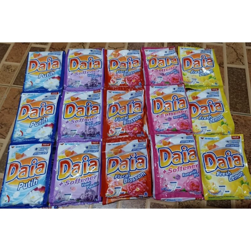 Jual Daia Detergen Bubuk 25gr | Shopee Indonesia