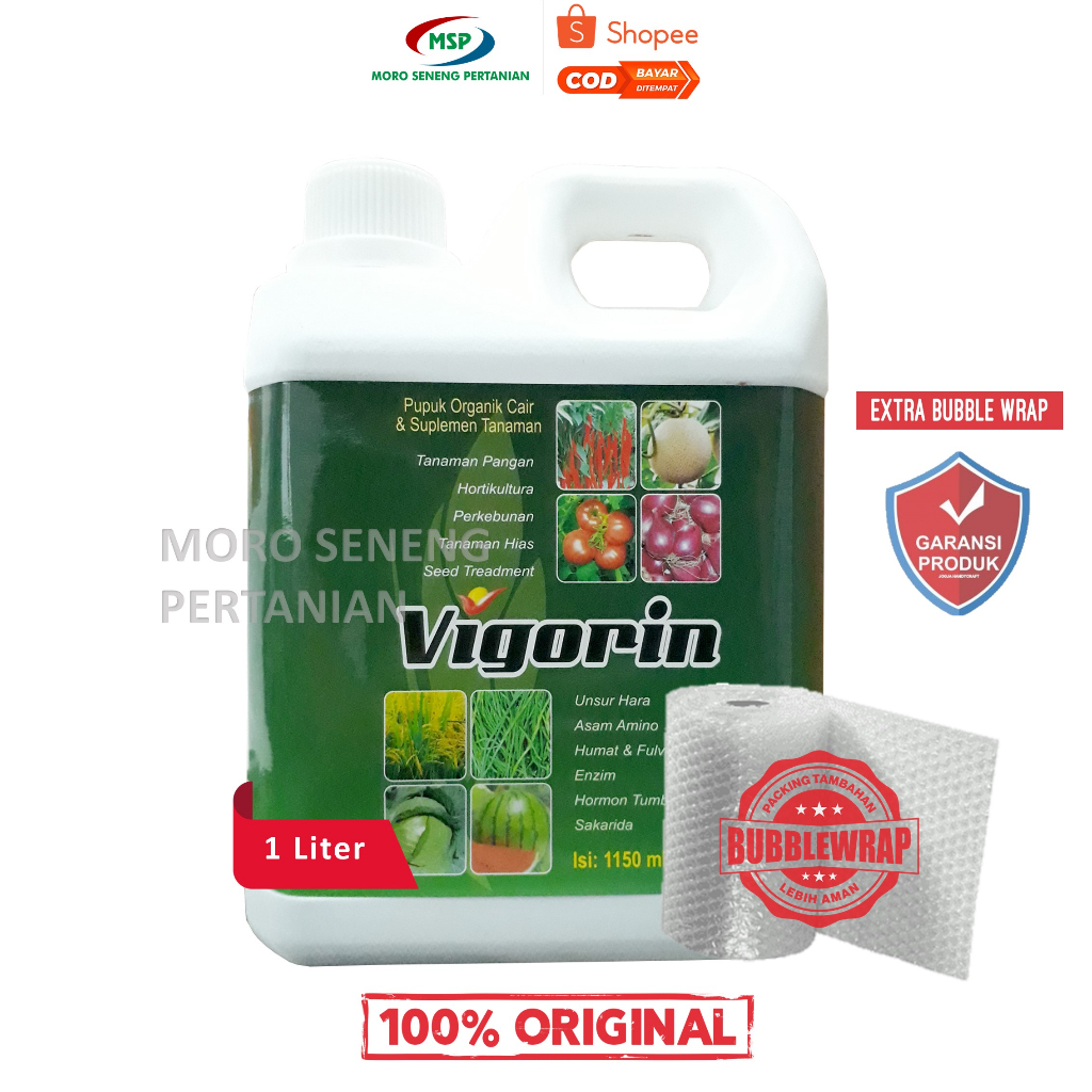 Jual VIGORIN (Pupuk Organik Tanaman) 1L | Shopee Indonesia
