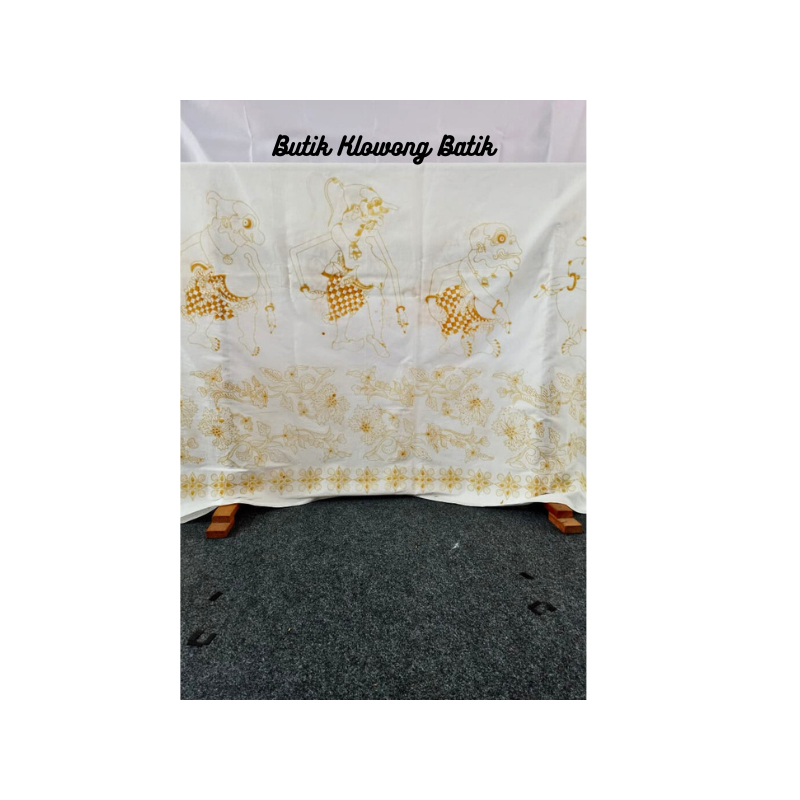Jual Kain Klowong Batik Isen-isen Motif Wayang Punokawan II | Shopee ...