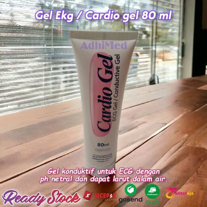 Jual gel ekg / cardio gel 80ml / ecg jelly / ekg jel 80gr | Shopee ...