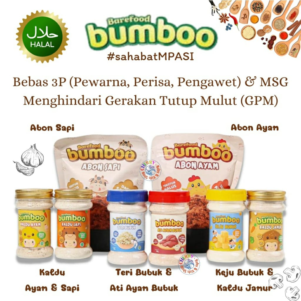 Jual Bumboo Barefood Kaldu Bayi / Bumboo Fat Oil Minyak MPASI Homemade ...