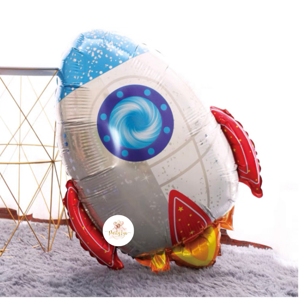 Jual BALON FOIL ROCKET MINI / BALON ROCKET / BALON ANTARIKSA / BALON ...