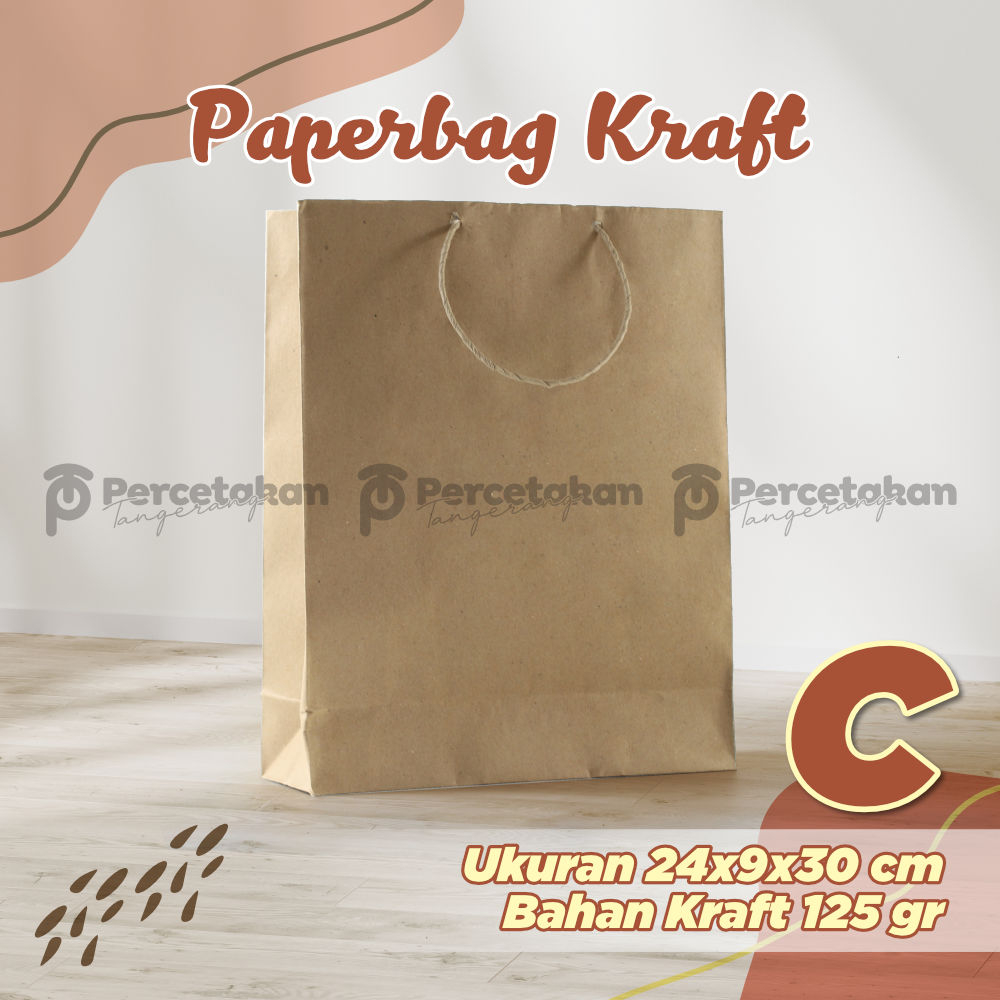 Jual Paper Bag Tali Polos Coklat | Paperbag Murah | Tas Kertas Kecil ...