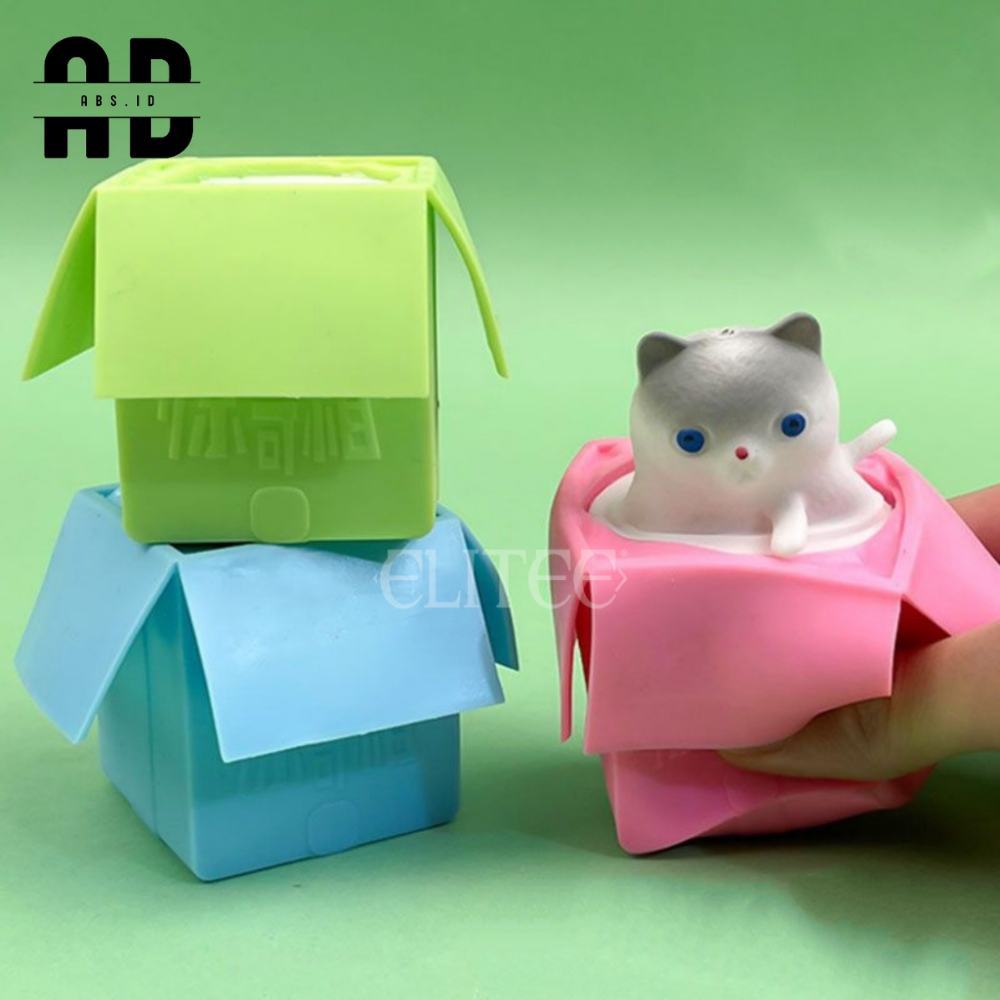 Jual ABS - Mainan Squishy Kucing Pop it Mainan Squishy Pencet Anti ...