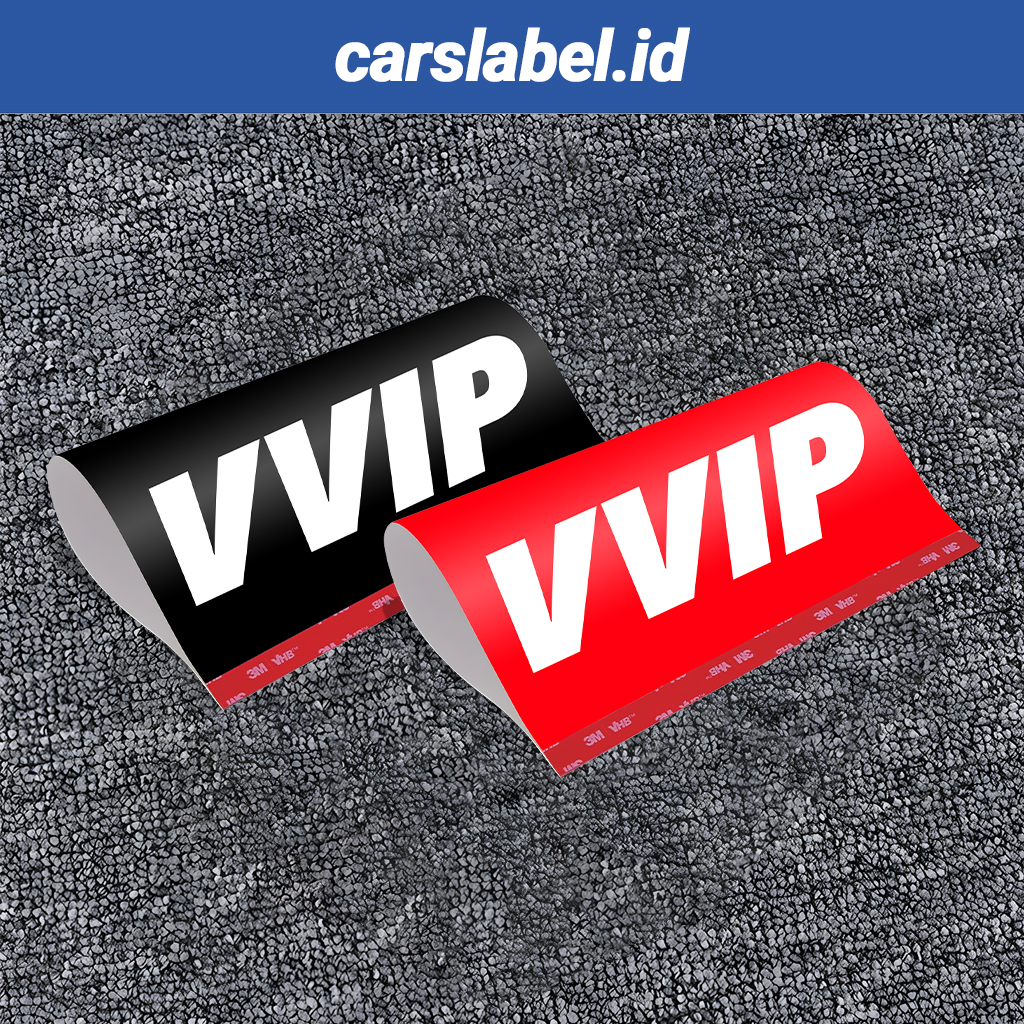 Jual VVIP - Label Tag Mobil - Variasi Penutup Pintu Bagasi - Hiasan ...