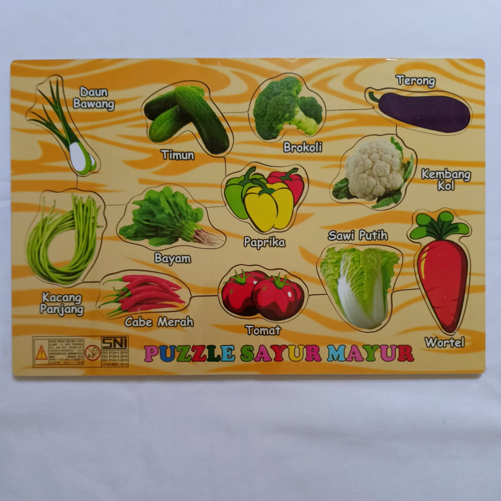 Jual Puzzle Kayu Part 1 SNI BR Alphabet Huruf Angka Hijaiyah Binatang ...