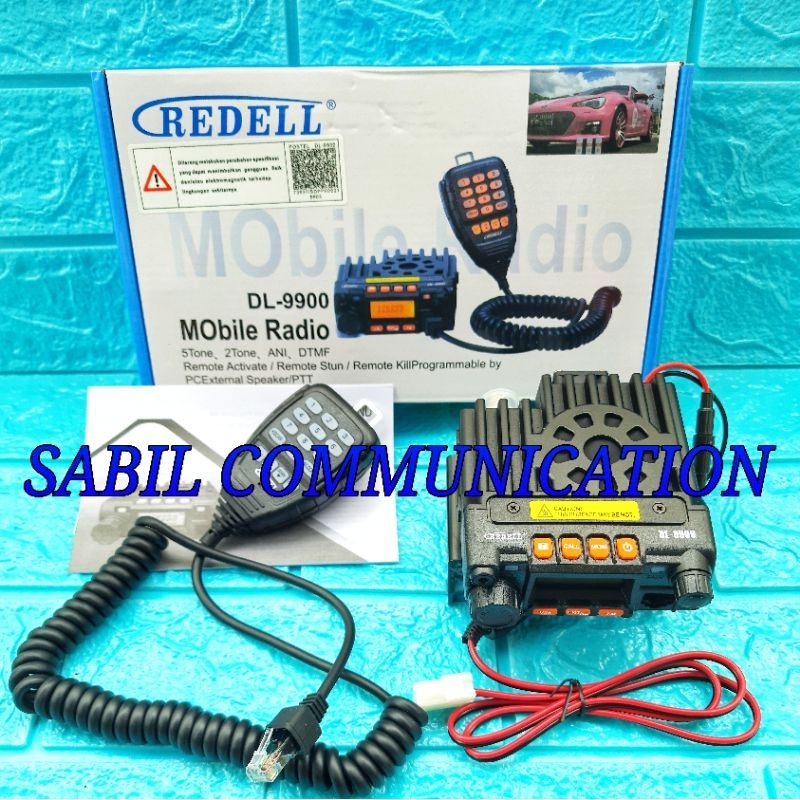 Jual RADIO RIG MINI DUALBAND REDELL DL-9900 RIG MINI UV9800 WEIRCOM ...