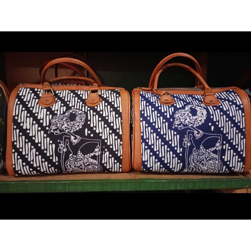 Jual TAS SPEDDY BATIK WAYANG/TAS KULIT/TAS KERJA/TAS BATIK/TAS ...