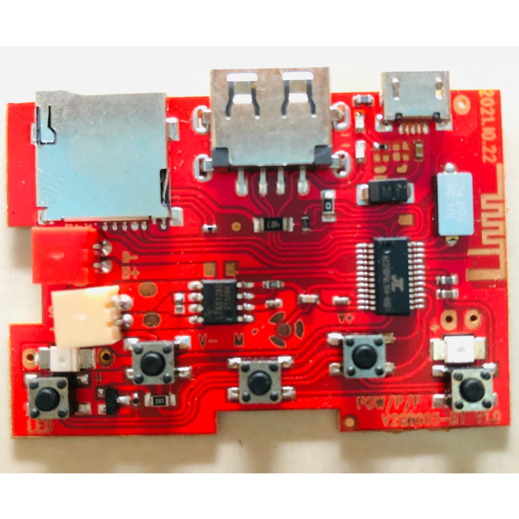 Jual MODUL MODULE MP3 BLUETOOTH 5V 3.7V COPOTAN SUPER BASS SUARA MANTAP ...