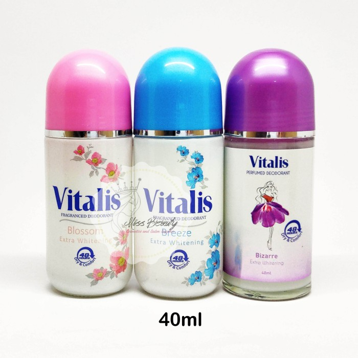Jual Vitalis Perfumed Roll on Deodorant 72 Jam Proteksi 40ML | Shopee ...